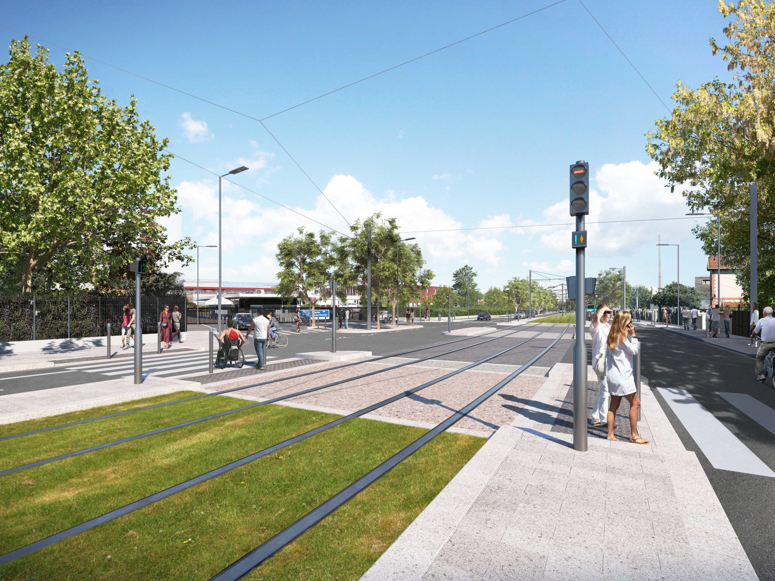 T1 Asnieres > Colombes - Où en est le projet de prolongement du T1 d ...